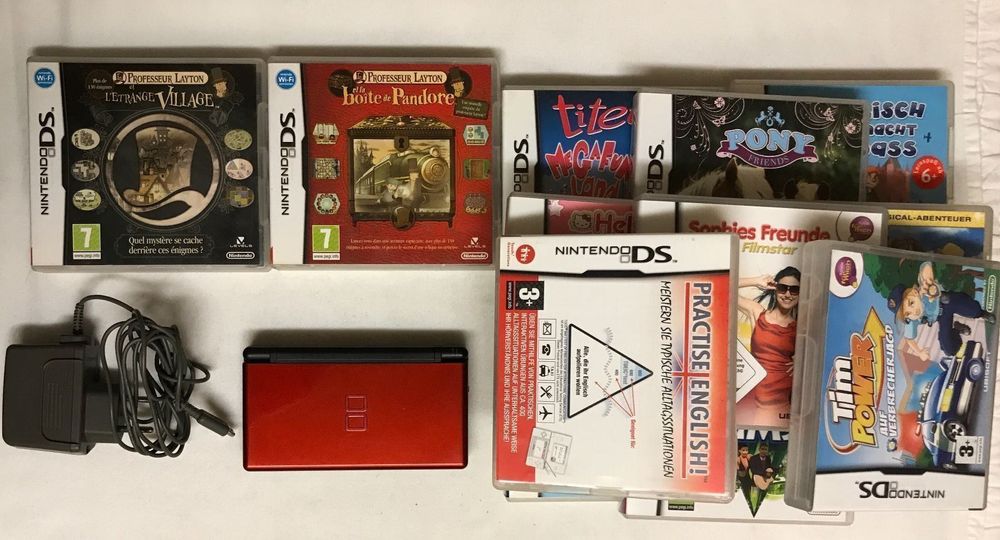 Nintendo DS Lite ink. 13 Games (Gebraucht) in Rebstein für CHF 119.9 ...