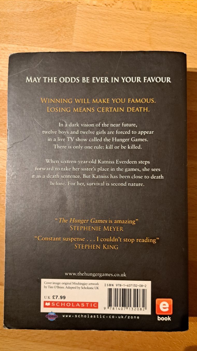 Buch The Hunger Games (Englisch) (Gebraucht) in Kleinandelfingen für ...