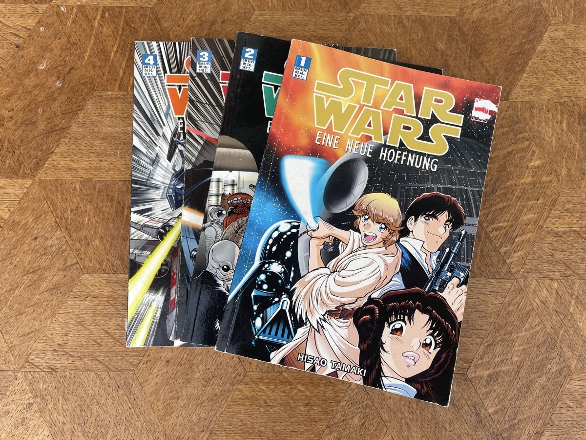 Star Wars Manga Comic - Eine neue Hoffnung, Band 1-4 (Gebraucht) in ...