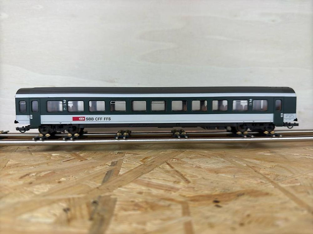 Roco 44227A SBB Einheitswagen 4 (EW IV) 2. Klasse grün | Kaufen auf Ricardo