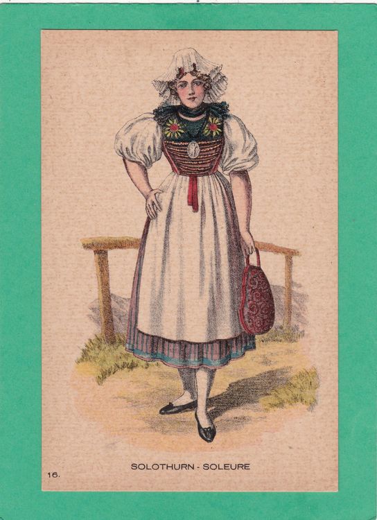 Kitsch Tracht Solothurn Soleure | Kaufen auf Ricardo