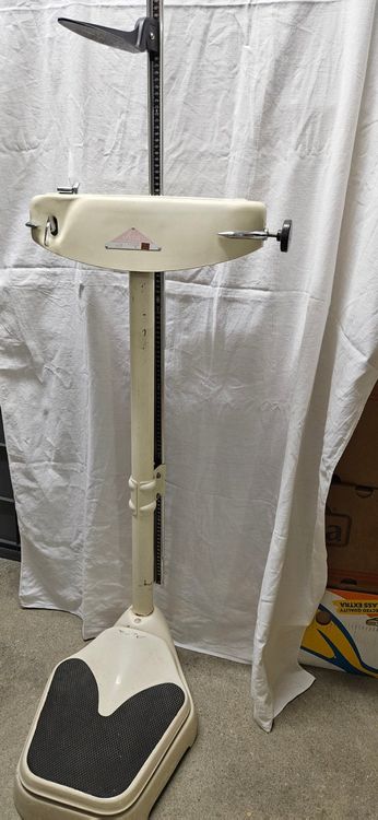 Ärzte Personenwaage SECA mit Höhen Messlatte um 1945 TOP (Gebraucht) in ...