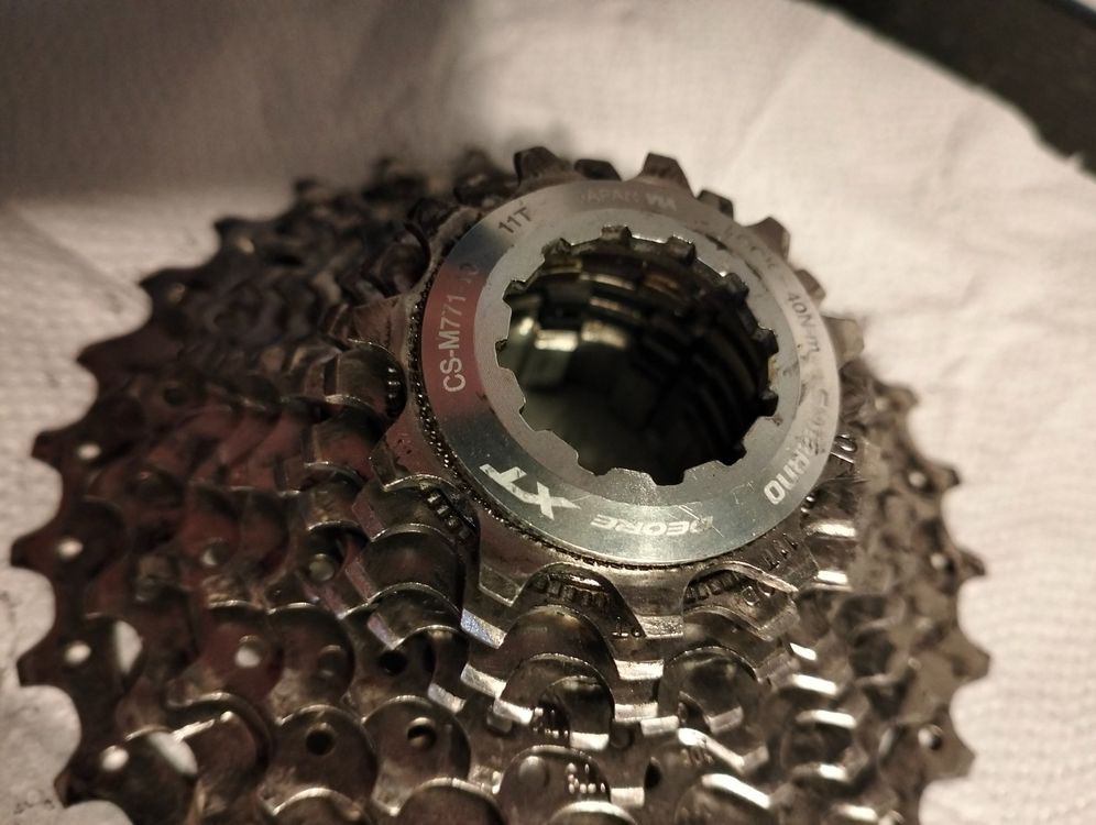 Shimano Kassette Deore XT CS-M771 10-fach 11-28 (Gebraucht) in Uster ...