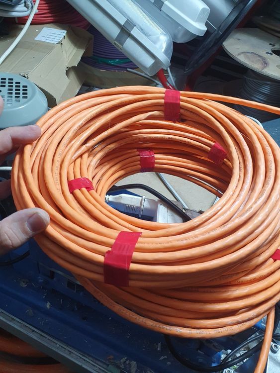 LAN Verlegekabel Datenkabel Kat7 Premionet Cat7 14mm UKV (Neu (gemäss ...