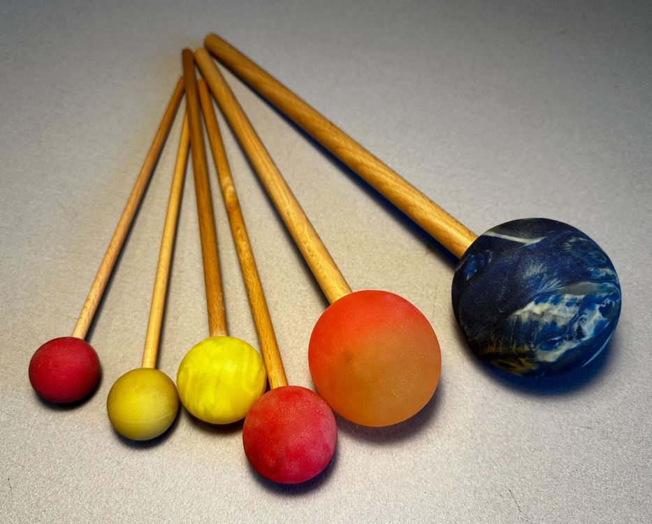6er-Set Gummi-Percussion-Schlägel Mallets | Kaufen auf Ricardo