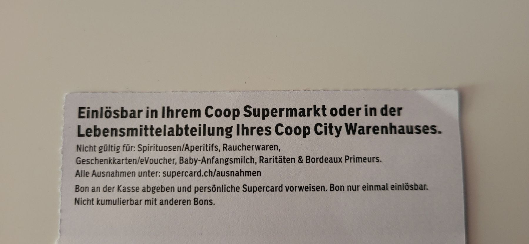 Coop Supercard: 5x Superpunkte bis 30.9.25, Jetzt Bieten! (Neu (gemäss Beschreibung)) in Uttigen ...