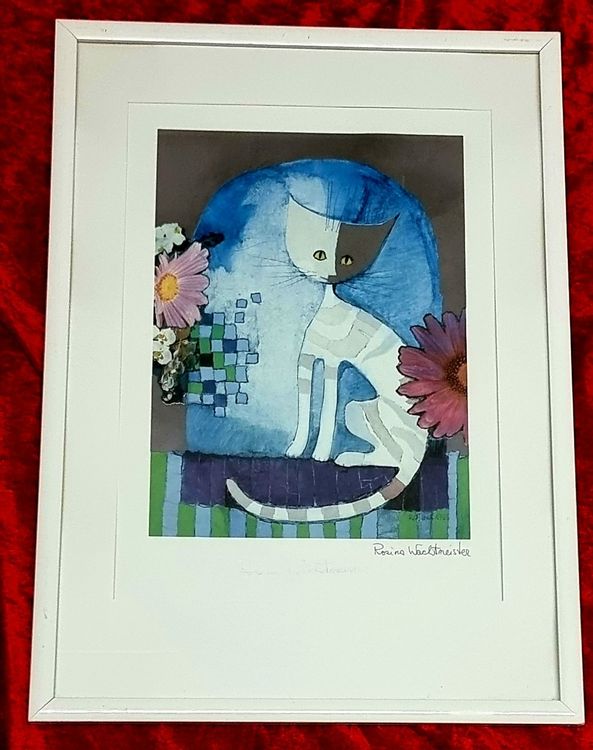 Rosina Wachtmeister. Grafikblatt/Gold- und Silberauflage | Kaufen auf Ricardo