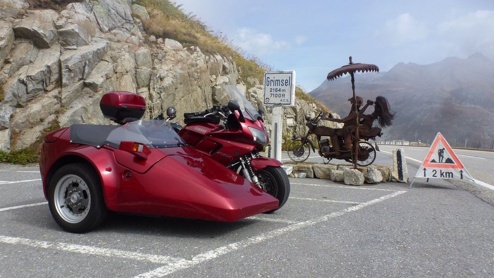 Yamaha FJR1300 - Seitenwagen EML Speed 2000 - Defekt (Defekt) in ...