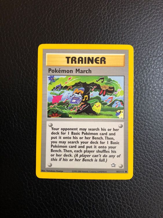 Neo Genesis Pokemon March 102/111 Ab 1 (Gebraucht) in Paradiso für CHF ...