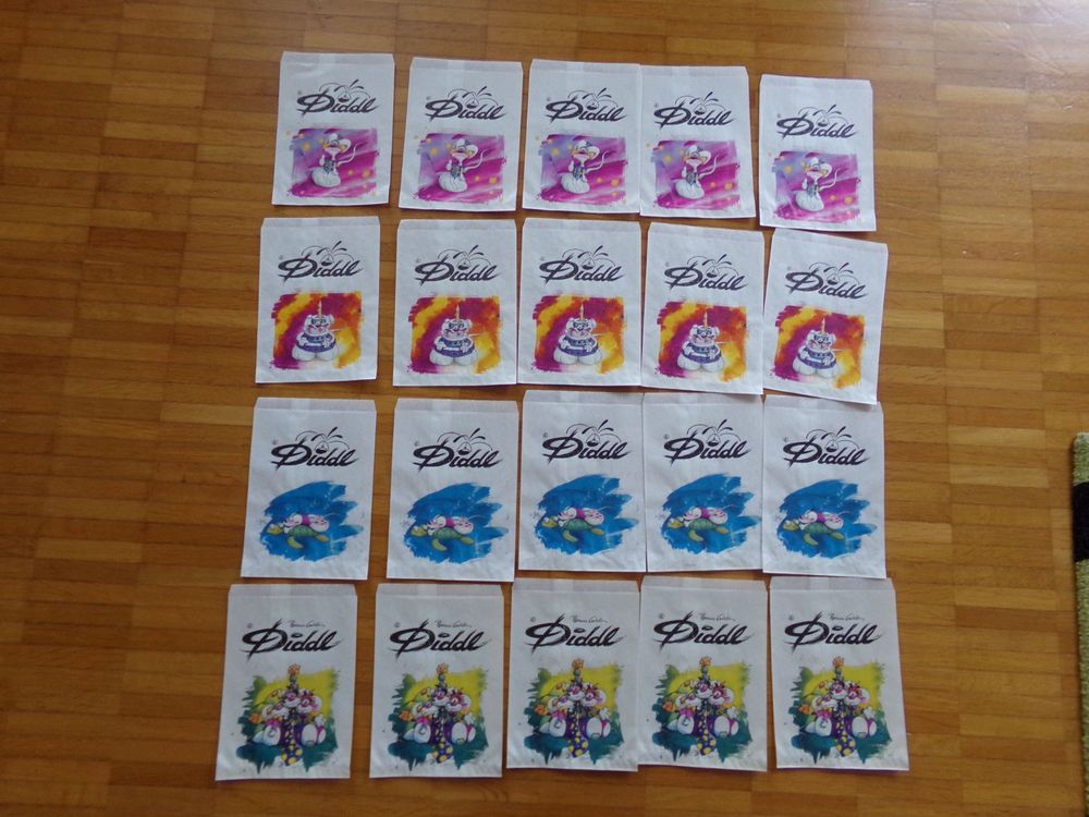 Diddl Tüten 20 Stück ALT Set B3 | Kaufen auf Ricardo