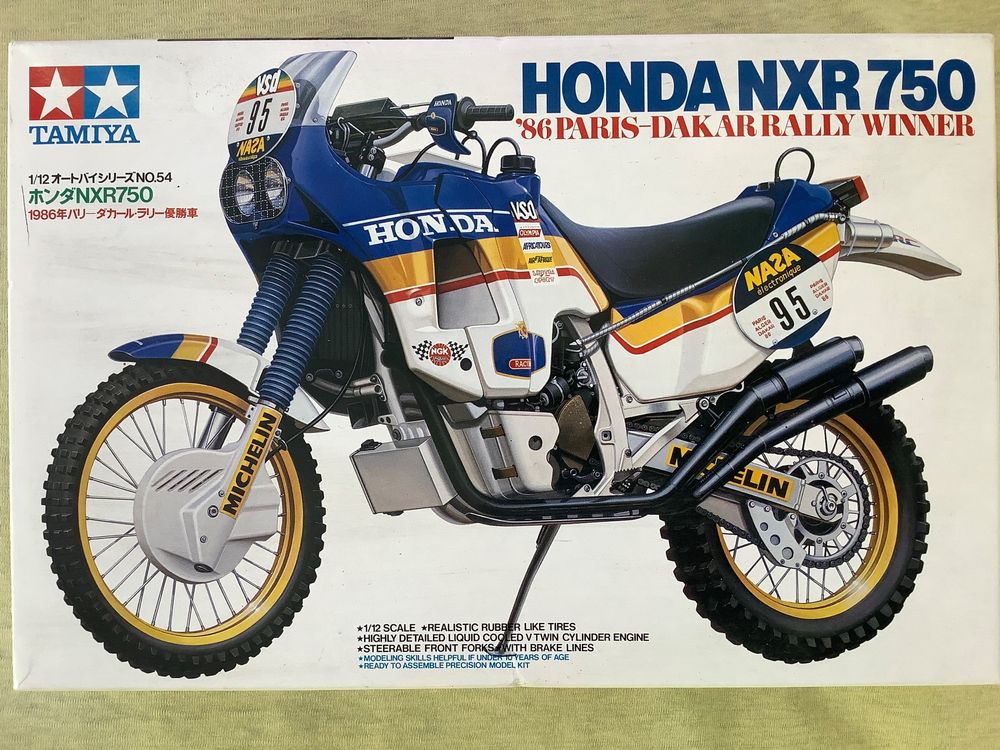 Honda NXR 750 Modell Bausatz von Tamiya 1:12 | Kaufen auf Ricardo