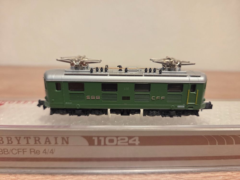 Hobbytrain N 11024 E-Lok Re 4/4 SBB (D'occasion) à St-Aubin-Sauges pour CHF 99 – avec livraison ...