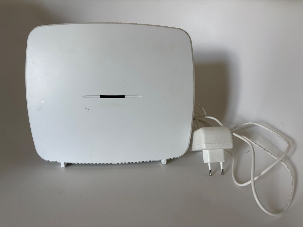 Sunrise Internet Box Modem Sagecom inkl. Netzadapter (Gebraucht) in ...