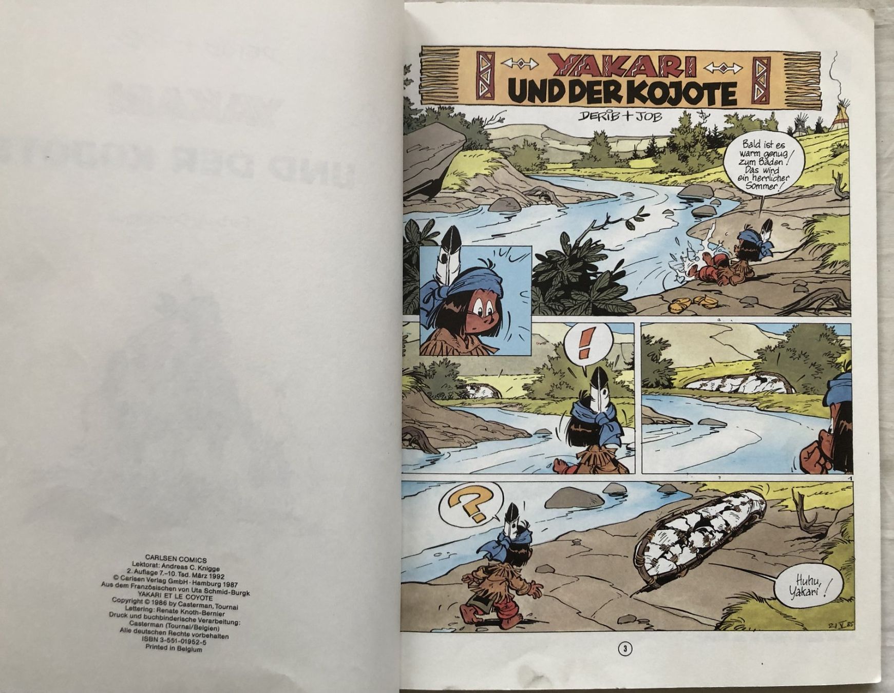 YAKARI und der Kojote - Band 12 - Carlsen Verlag - SC (Gebraucht) in ...