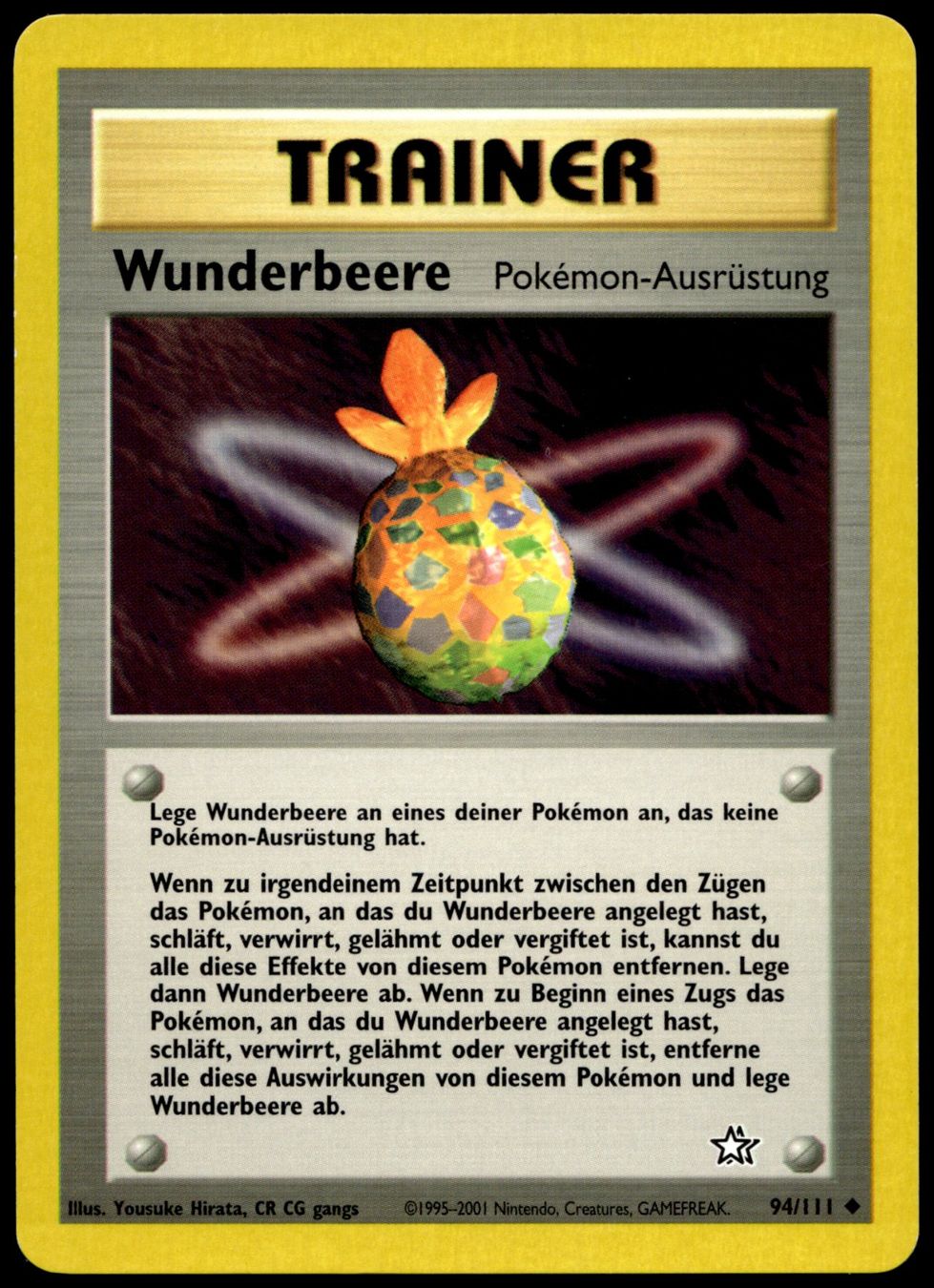 Wunderbeere 94/111 Pokémon Neo Genesis (Neu (gemäss Beschreibung)) in ...