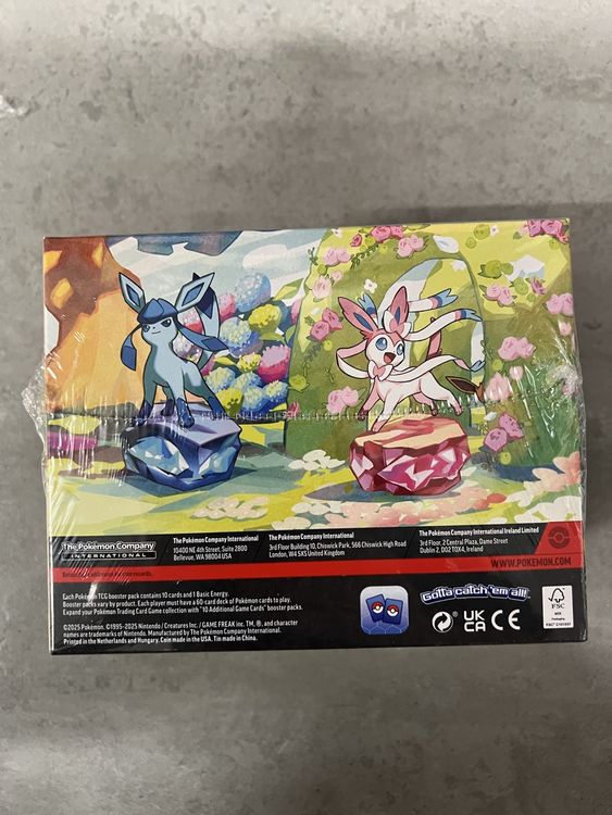 Pokémon SV08.5 Prismatic Evolutions Mini Tin Display EN 1 B (Neu und ...