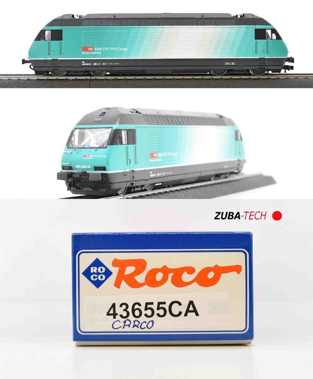 Roco 43655 E-Lok Re 460 SBB Cargo GS OVP (Gebraucht) in St. Gallen für CHF 106.5 – mit Lieferung ...
