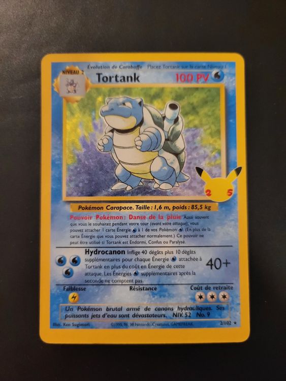 Carte pokemon tortank 2/102 celebrations Francais | Kaufen auf Ricardo