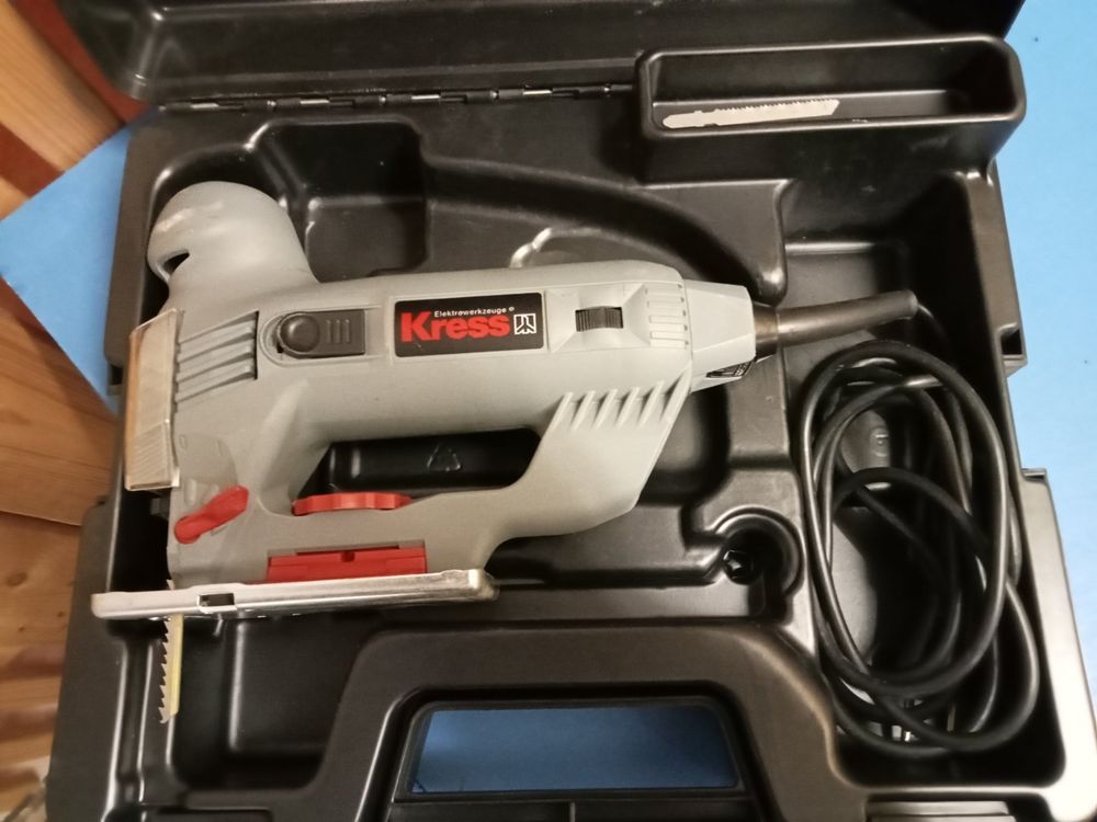 starke Stichsäge Marke: Kress 220 Volt / 500 Watt | Kaufen auf Ricardo