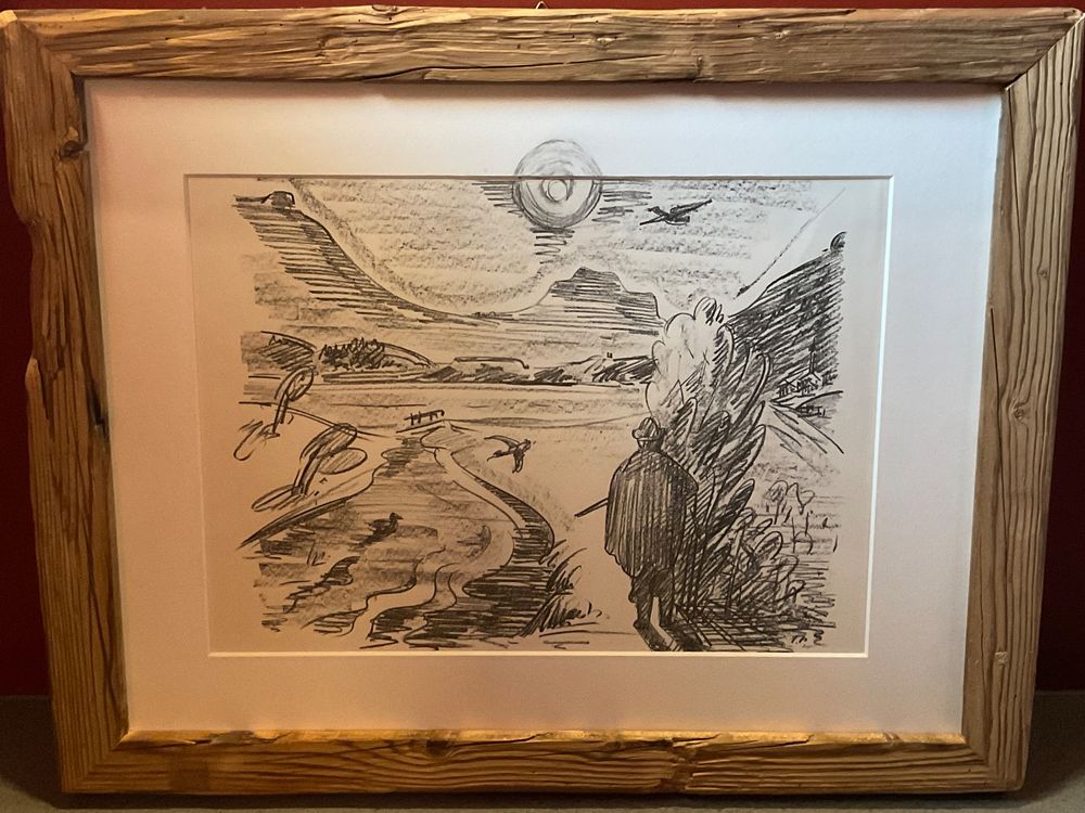 TURO PEDRETTI LITHOGRAPHIE GERAHMT ORIGINAL (Gebraucht) in Scuol für CHF 1100 – mit Lieferung ...