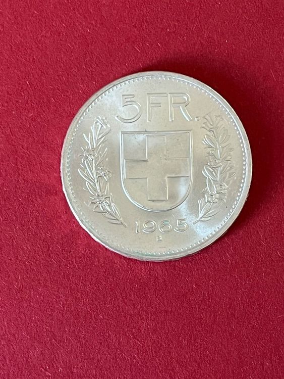 5 Franken 1965 (Neu (gemäss Beschreibung)) in Walenstadt für CHF 15 ...