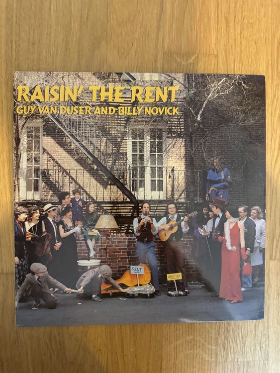Guy Van Duser & Billy Novick – Rasin`The Rent - LP - Folk (Gebraucht ...