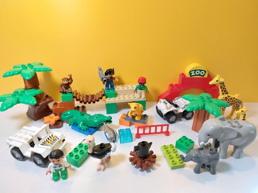 Lego Duplo Grosser Zoo - Safari (Gebraucht) in St.Gallen für CHF 59 – mit Lieferung auf Ricardo ...