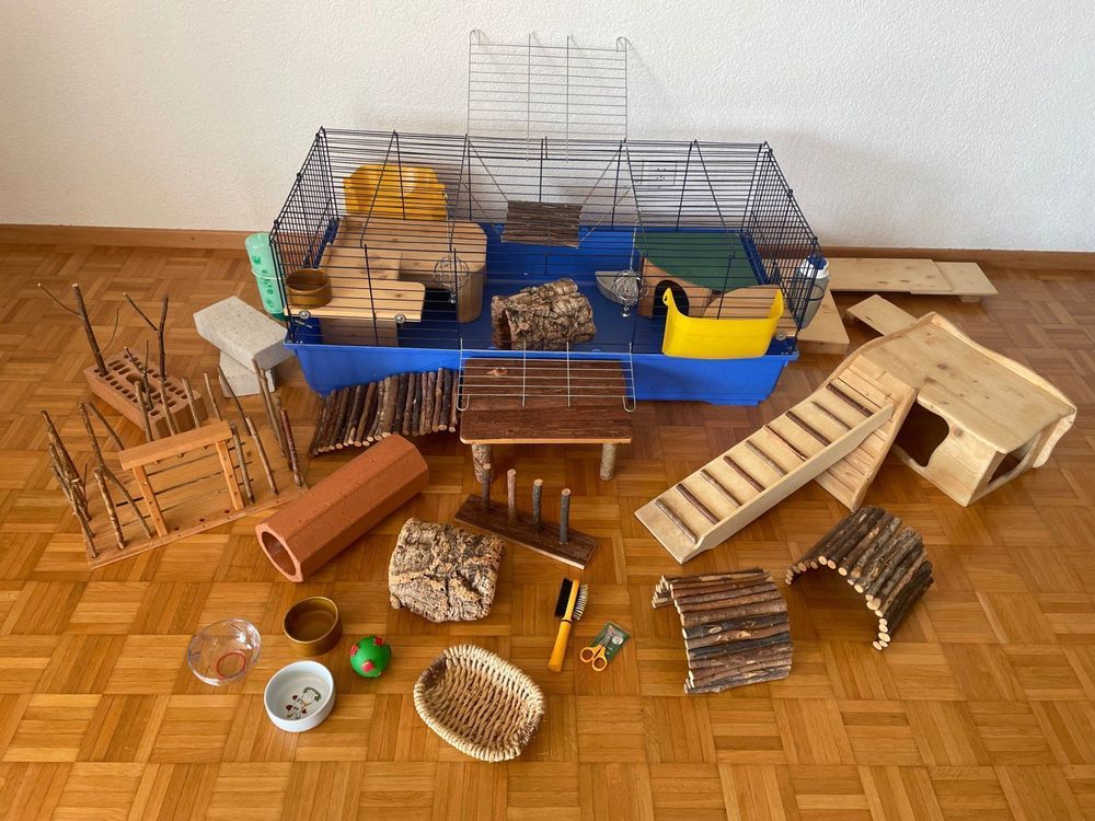 Wunderbar Meerschweinchen Kfig Xxl Indoor Bilder