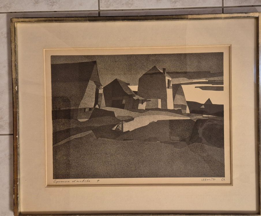 Lithographie de Jean-Pierre Schmid dit Lermite (Gebraucht) in ...