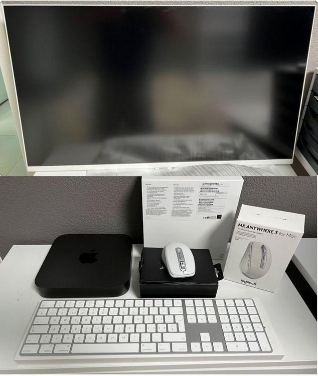 SET Mac mini i5, 32GB, 512 GB SSD inkl. 32" Samsung M7 Smart (Gebraucht ...