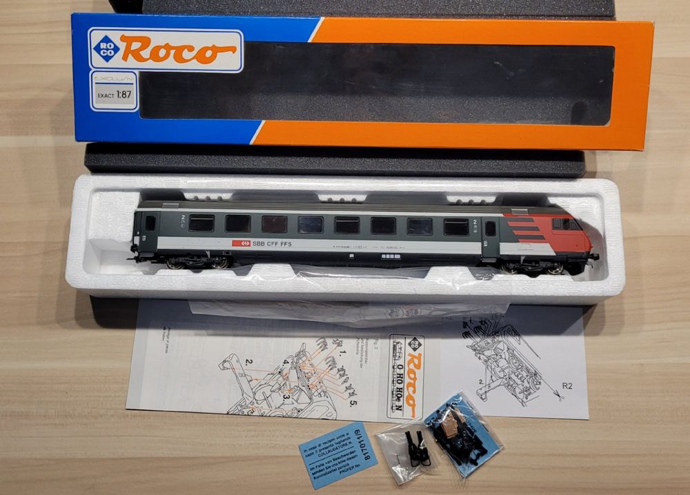 Roco 44892 SBB IC Steuerwagen DC (Neu (gemäss Beschreibung)) in Bremgarten AG für CHF 109.95 ...