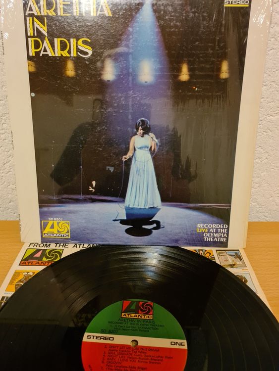Aretha Franklin - In Paris (LP 1968) (Gebraucht) in Aldesago für CHF 14 – mit Lieferung auf ...