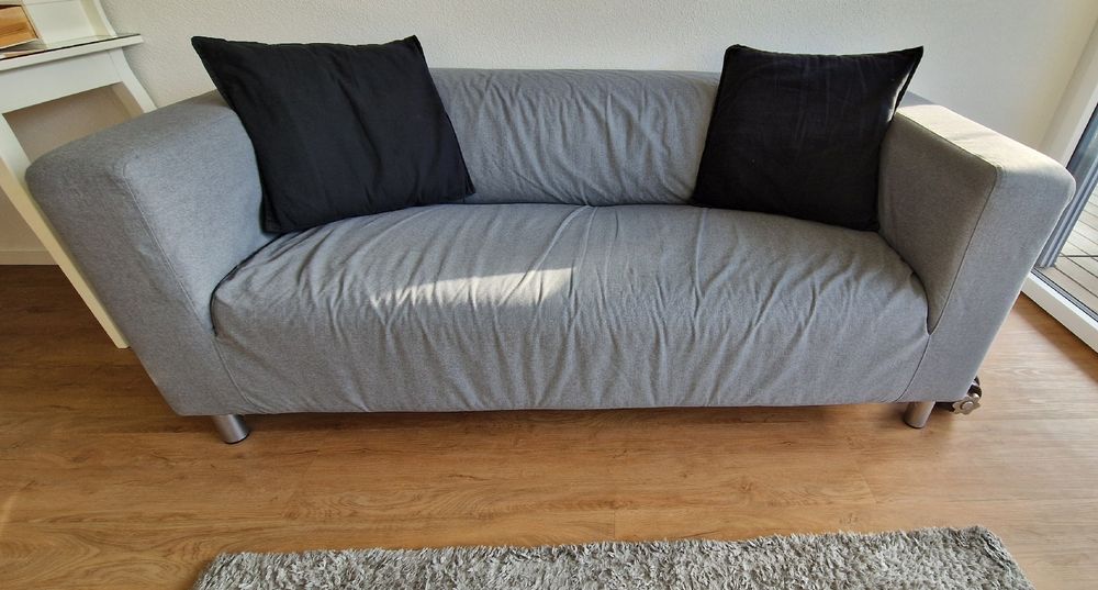 IKEA 2er Sofa Klippan - grau ab 1 Fr.!! | Kaufen auf Ricardo