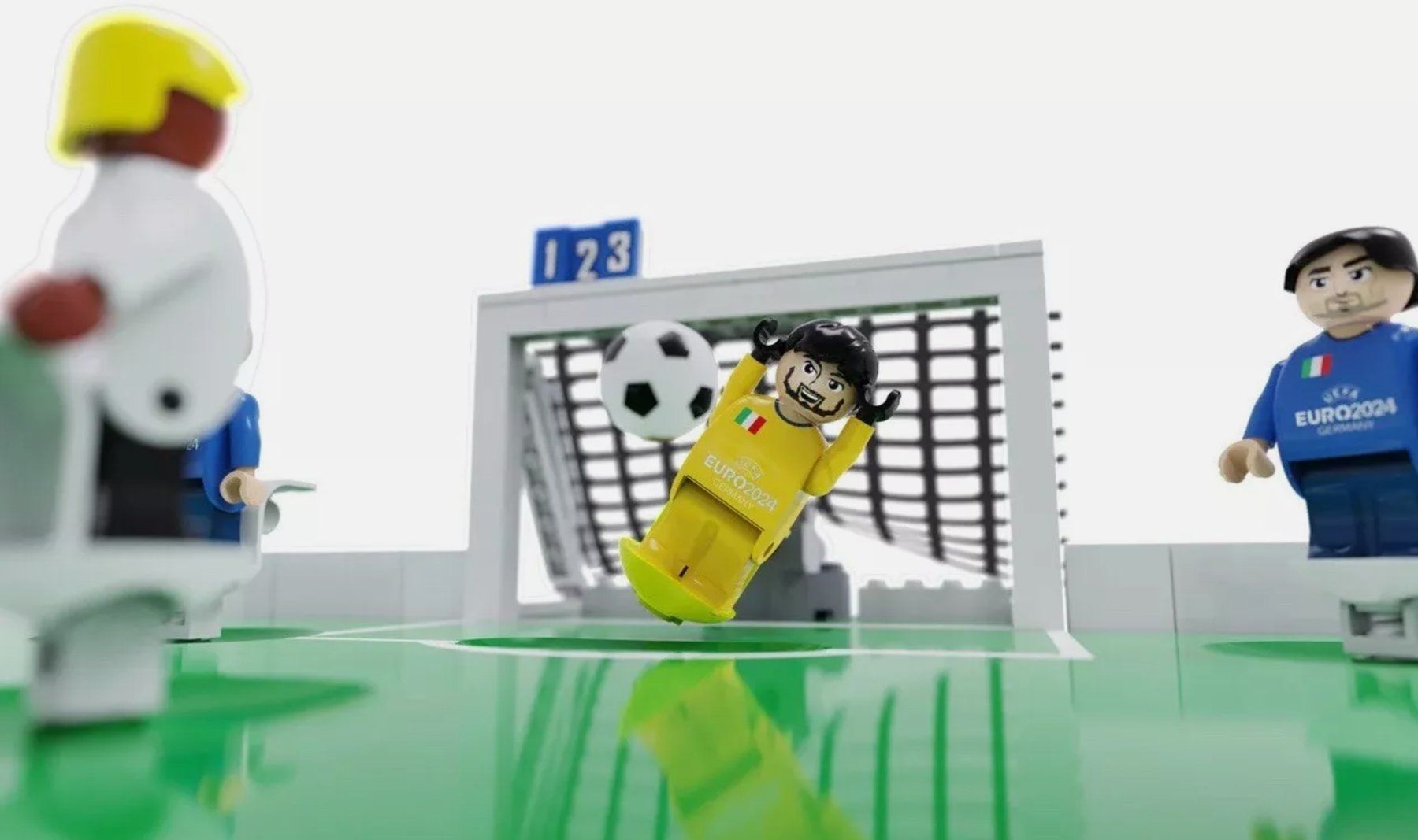 Fussball UEFA EURO 2024 Clippys Arena - Spiel - Klemmbau (Neu und ...