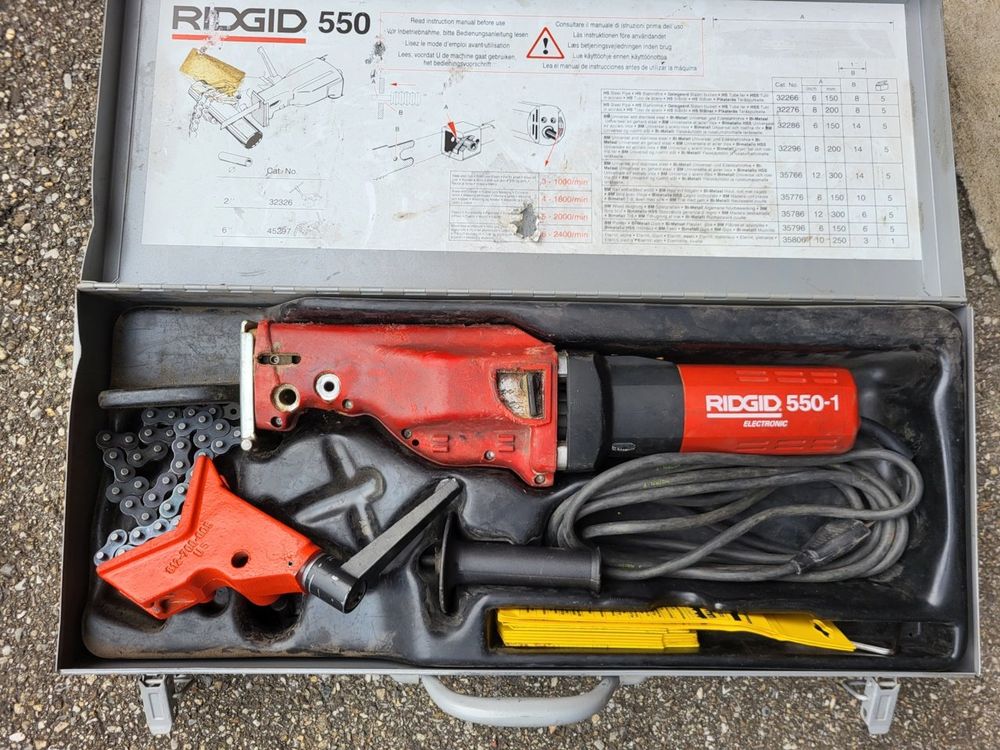 Metallsäge Ridgid 550 (Gebraucht) in Kappel SO für CHF 55 – mit ...