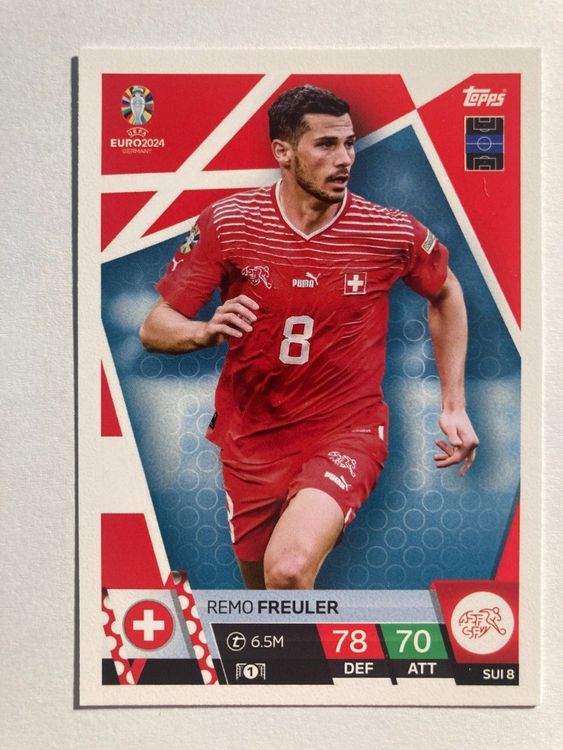 Match Attax Euro 2024 REMO FREULER (SUI 8) Karte | Kaufen auf Ricardo