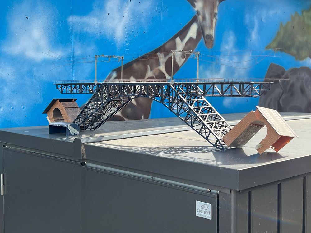 Anlagenrückbau / Faller 120535 Bietschtalbrücke / Sommerfeld (Gebraucht ...