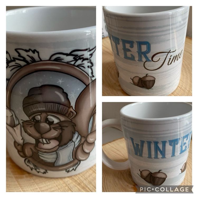 Süsser Wintertasse Eichhörnchen "Winter Time" (Neu (gemäss Beschreibung)) in Buhwil für CHF 11 ...