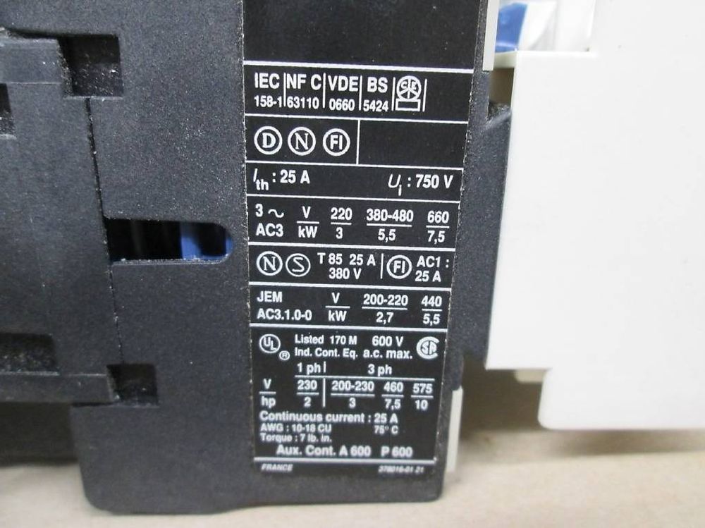 Schütz Telemecanique LADN22P 24V 50/60 Hz (1986-TPGH) (Gebraucht) in St. Gallen für CHF 5 – nur ...