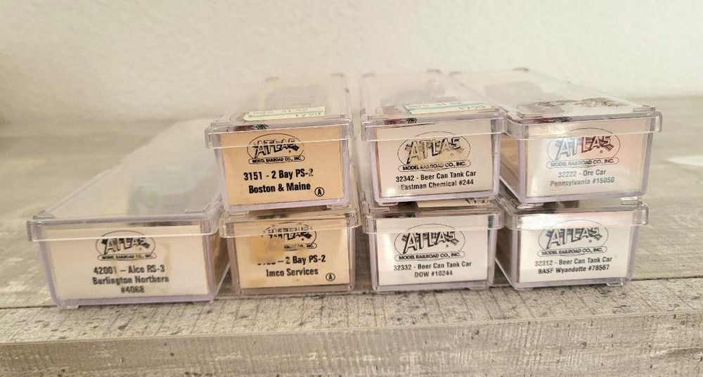 Atlas BN Set mit Lok 42001 #4068 und 6 US GW, bis -60% (Gebraucht) in Dielsdorf für CHF 58 – mit ...