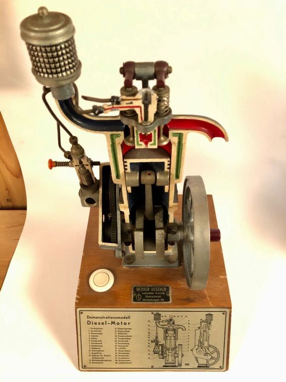 Demonstrationsmodell Diesel Motor | Kaufen auf Ricardo