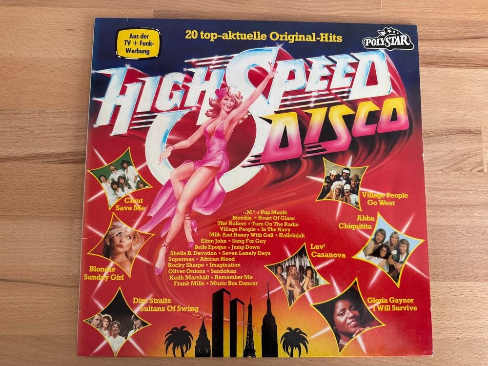 Vinyle "High Speed Disco" - 20 Hits! 🕺💃 (Gebraucht) in Tatroz für CHF 2 ...
