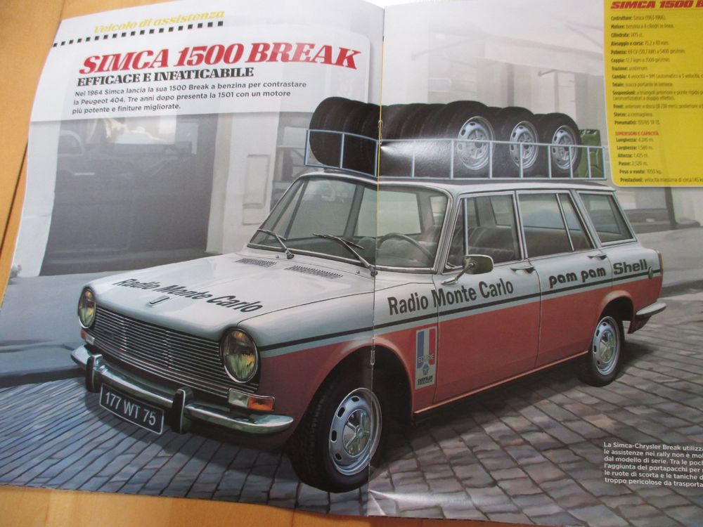 Simca 1501 Break Radio Monte Carlo Pam Pam 1/43 | Kaufen auf Ricardo