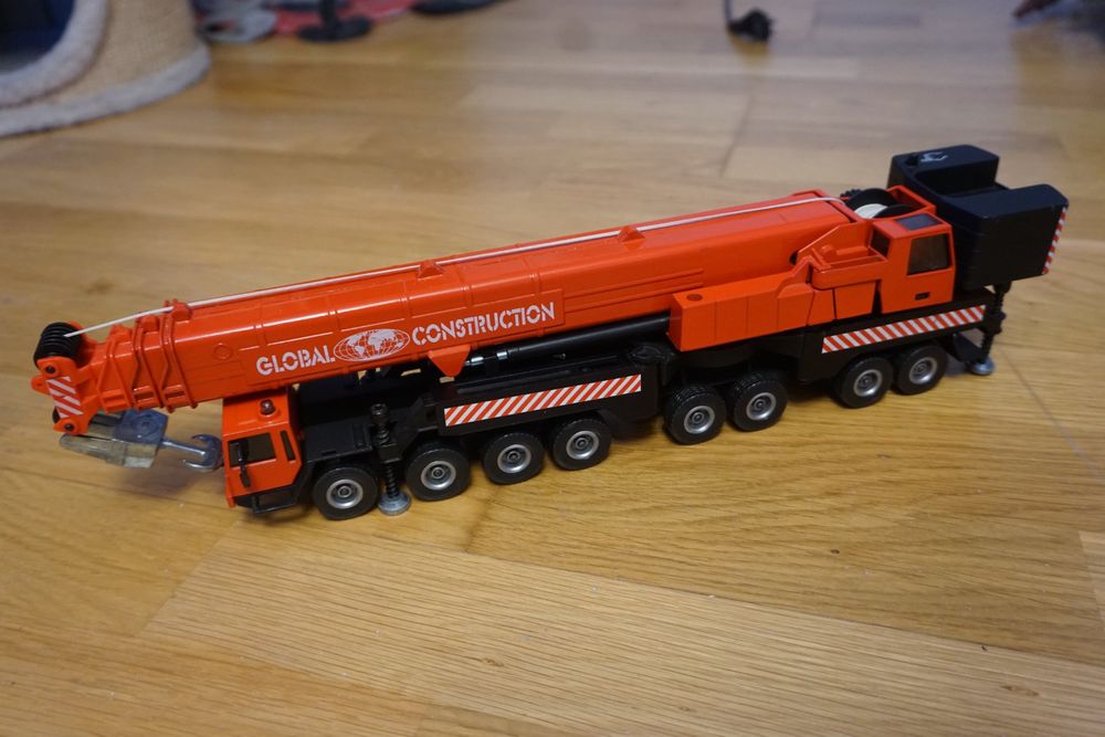 Siku Auto-Kran 8achsig 40cm Mast 85cm HAMMER TEIL !!!!!!!!!! (Gebraucht ...