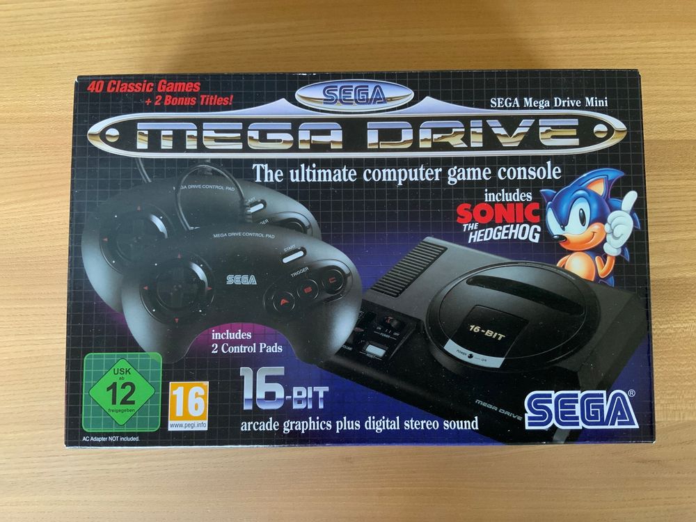 Sega Mega Drive Mini (Gebraucht) in Hochdorf für CHF 70 – mit Lieferung auf Ricardo kaufen