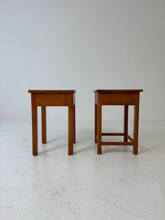 2 schöne Hocker mit Stauraum vintage | Kaufen auf Ricardo