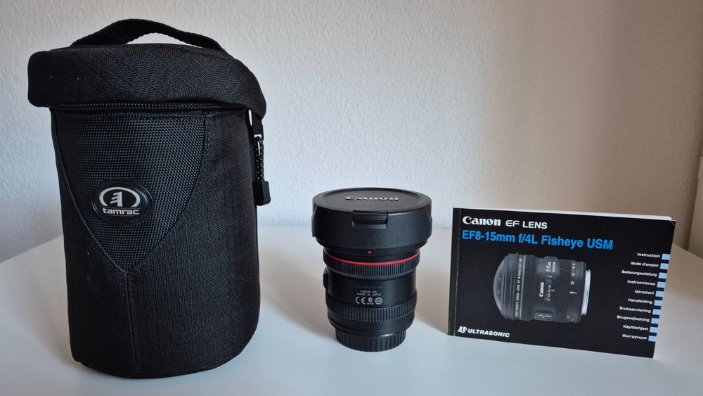 Canon EF 8-15mm f/4 L USM Fisheye - guter Zustand (Gebraucht) in ...