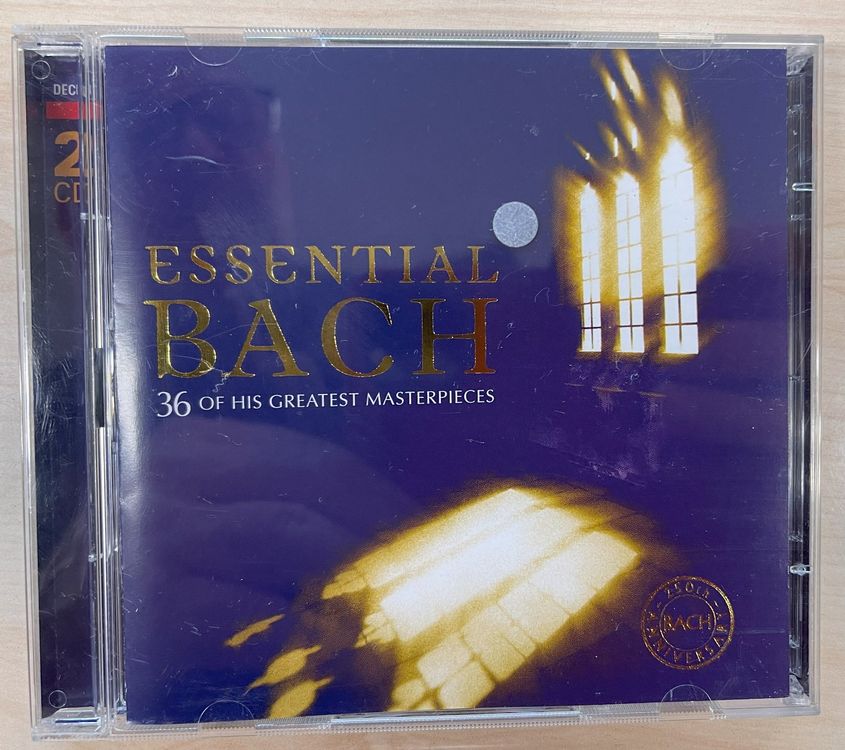 ESSENTIAL BACH: 36 OF HIS GREATEST MASTERPIECES CD (Gebraucht) in ...