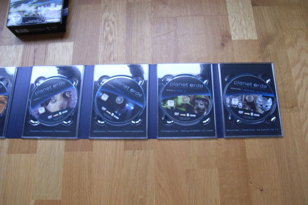 Planet Erde BBC Serie mit 6 DVDs Porträt unseres Planeten (Gebraucht ...