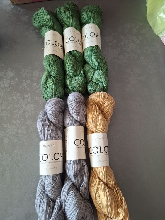 BC Garn Color Garn, 6 Stränge, verschiedene Farben! (Neu (gemäss ...